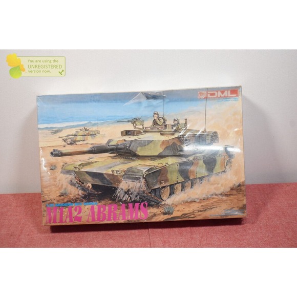 Dragon | Toys | Dragon Ma2 Abrams Tank Modern Afv Series Model Kit 135 Scale Package Wear | Poshmark